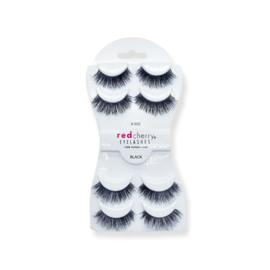 RED CHERRY EYELASHES SET - 605