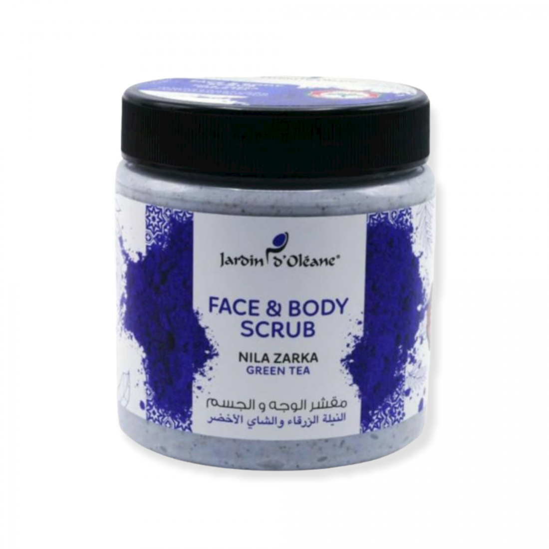 JARDIN OLEANE FACE AND BODY SCRUB WITH NILA ZARKA AND GREEN TEA - 500ml