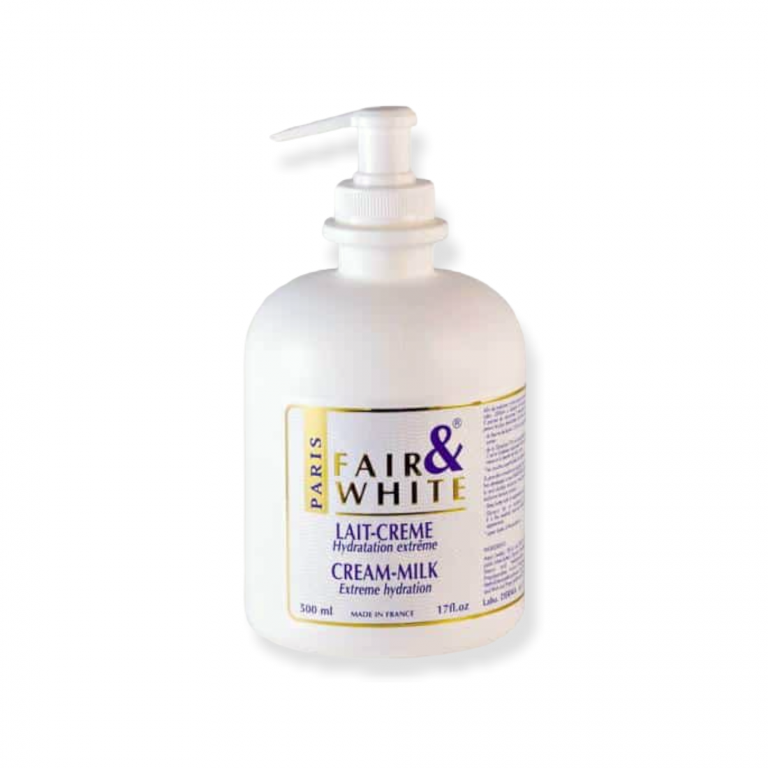Fair & White MILK CREAM FOR DEEP MOISTURIZING AND NOURISHING THE SKIN ...