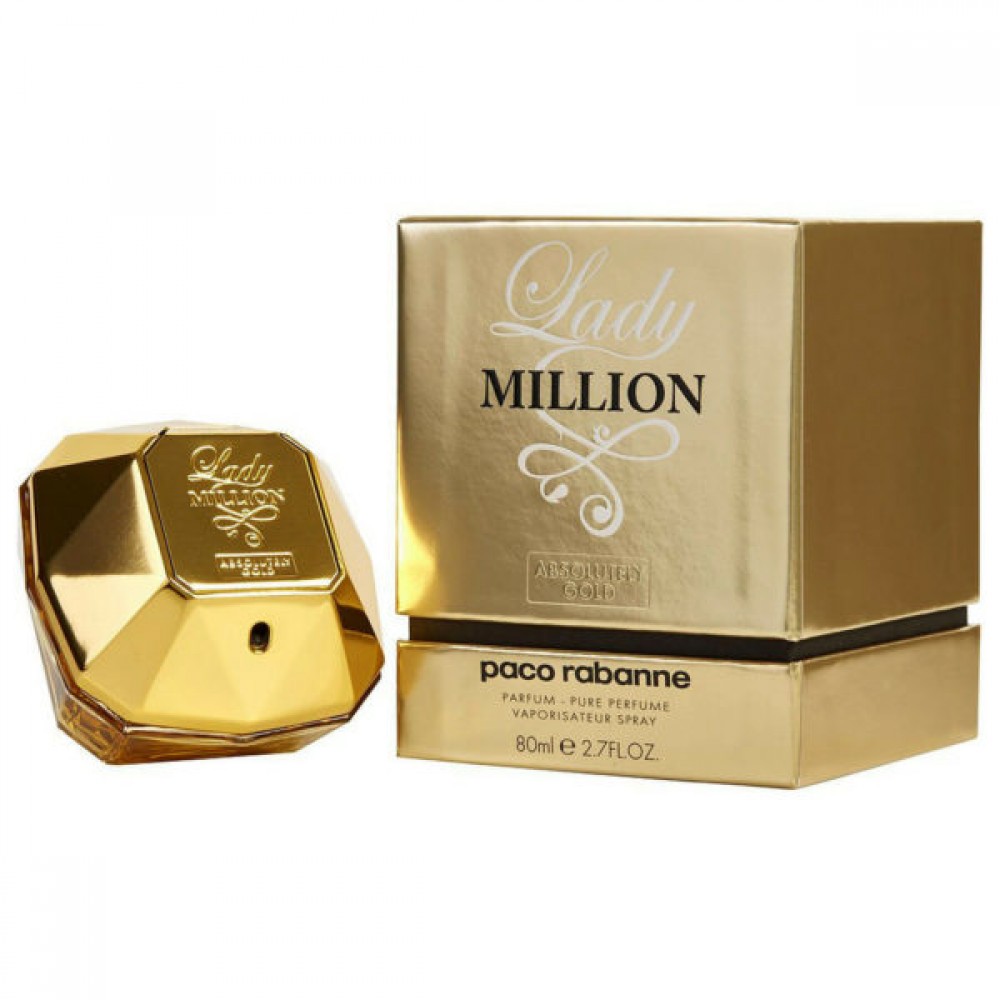 Buy Paco Rabanne Lady Million Absolutely Gold Parfum 80 ML