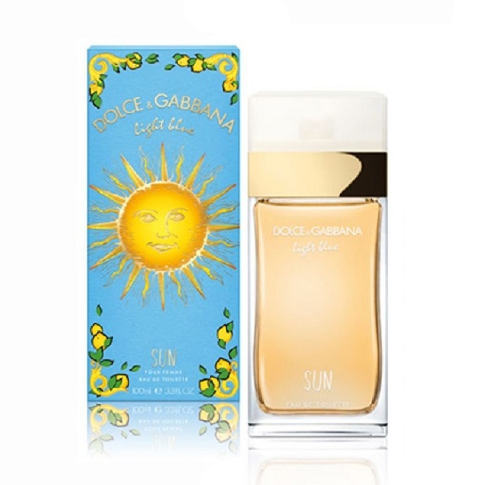 Buy Dolce & Gabbana Light Blue Sun Pour Femme Edt 100 Ml