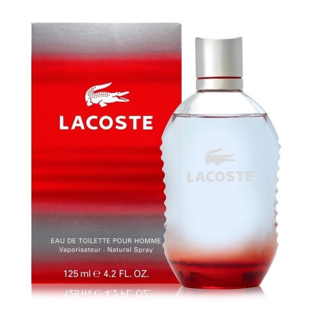 Buy Lacoste Red Pour Homme Edt 125 Ml