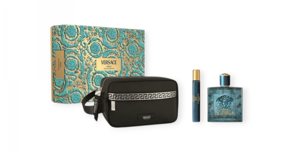 Versace Eros EDT 100 Ml + EDT 10 Ml + bag Gift Set