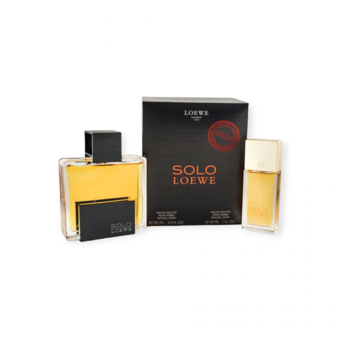 Loewe Solo EDT 125 Ml + EDT 30 Ml Gift Set